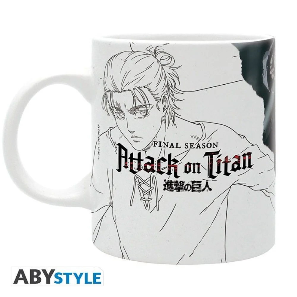 Attack on Titan Tasse – Staffel 4 Key Art – Anime Manga