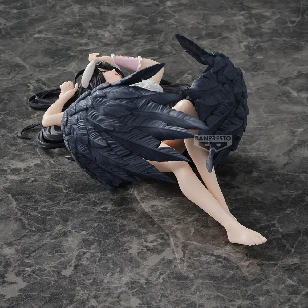 Overlord Albedo Relax Time Figur 9 cm – Banpresto